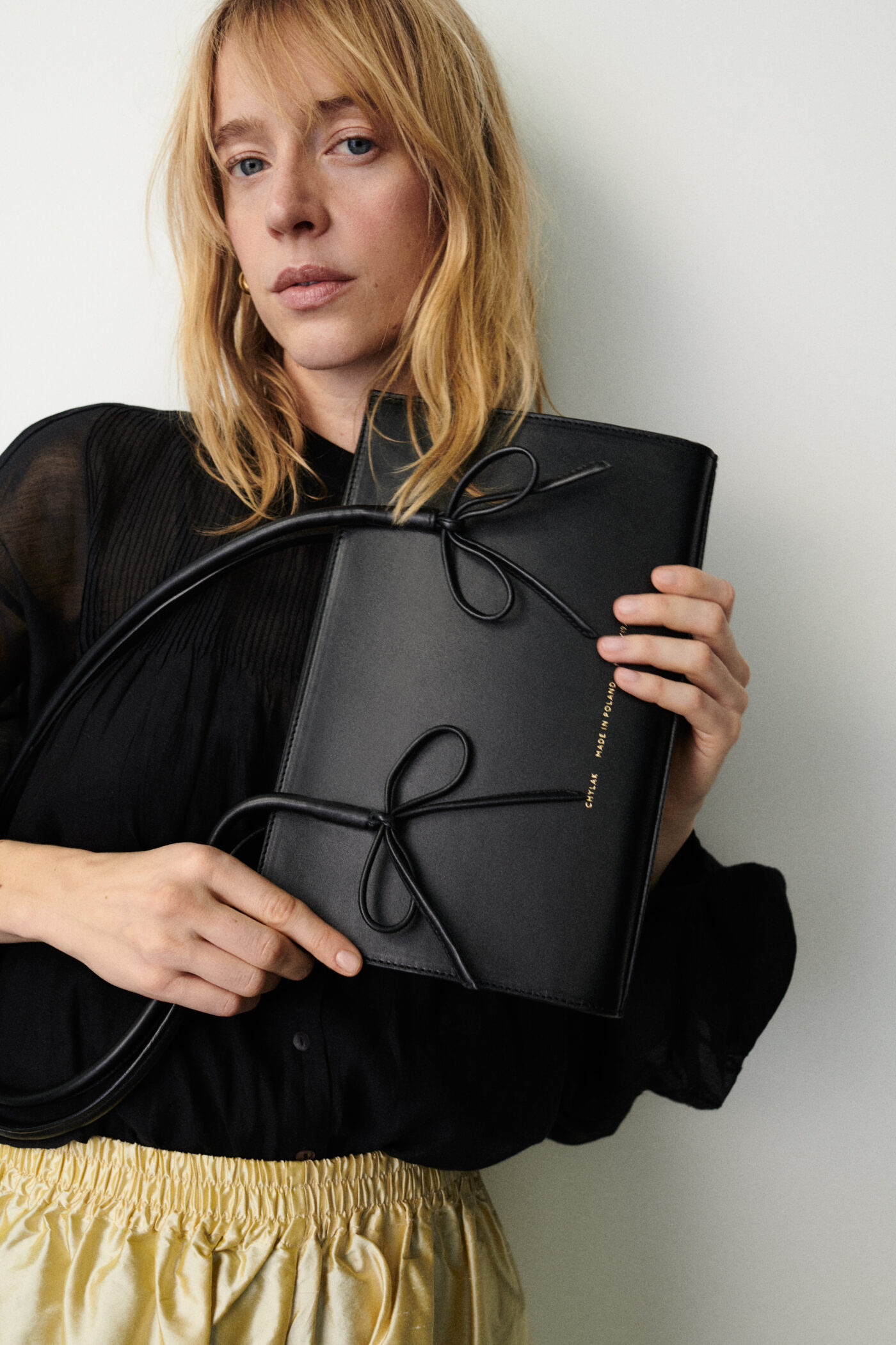 Small Tote Bag with Bows - Chylak